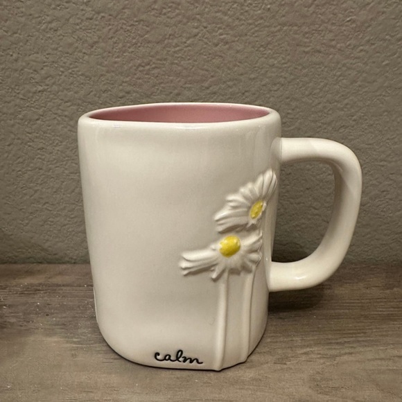 Rae Dunn | Dining | Sale Rae Dunn Calm Flower Mug | Poshmark
